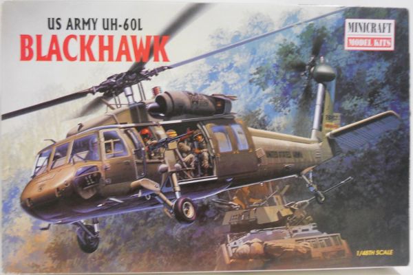 US Army UH-60L Blackhawk, MiniCraft 1/48 CK - Charlies Plastic Models