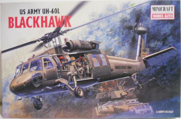 US Army UH-60L Blackhawk, MiniCraft 1/48 DC - Charlies Plastic Models