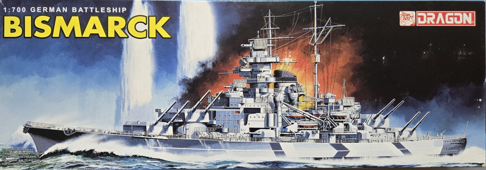 Dragon Bismarck 2004 1/700 - Charlies Plastic Models